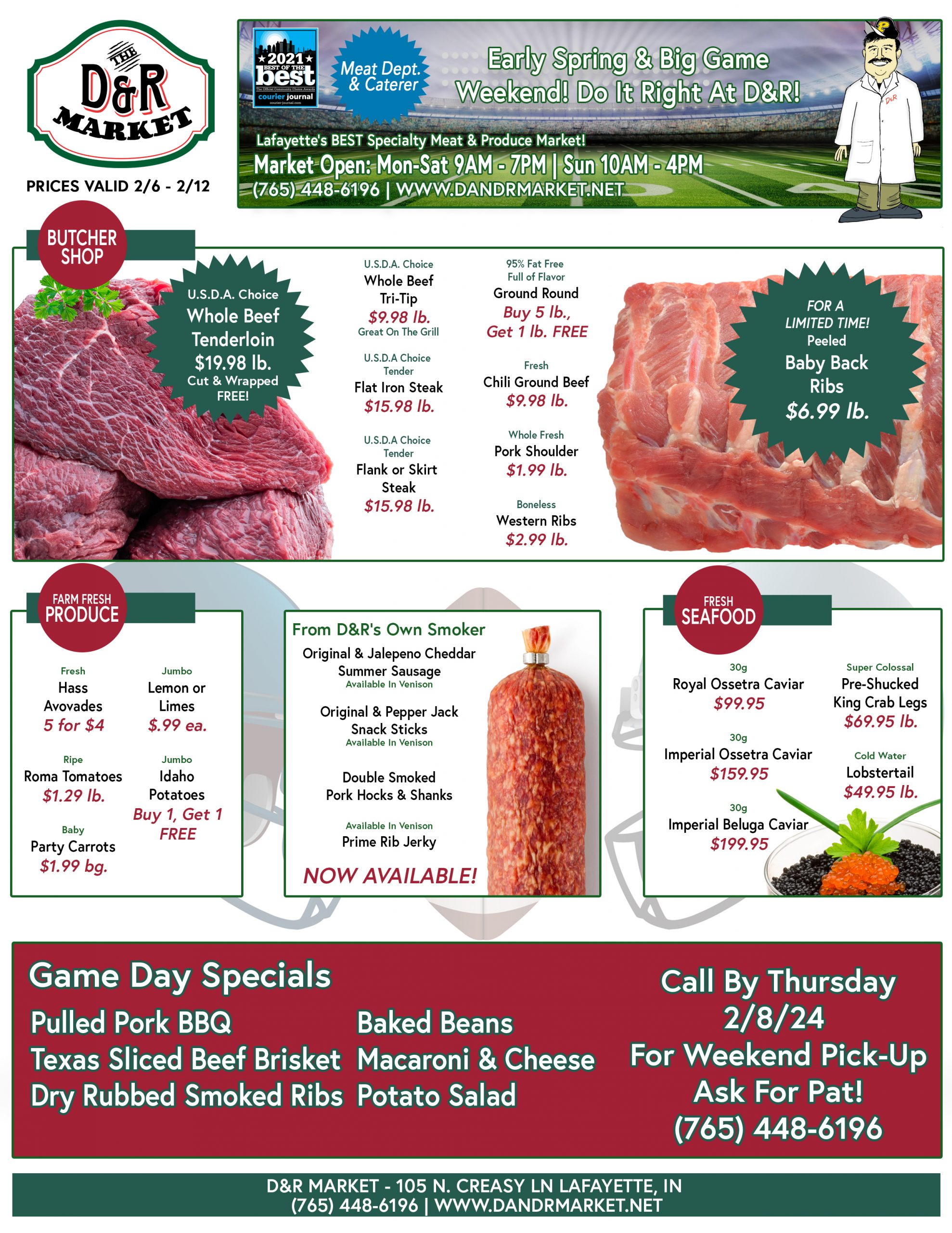Weekly Specials | D&R Market