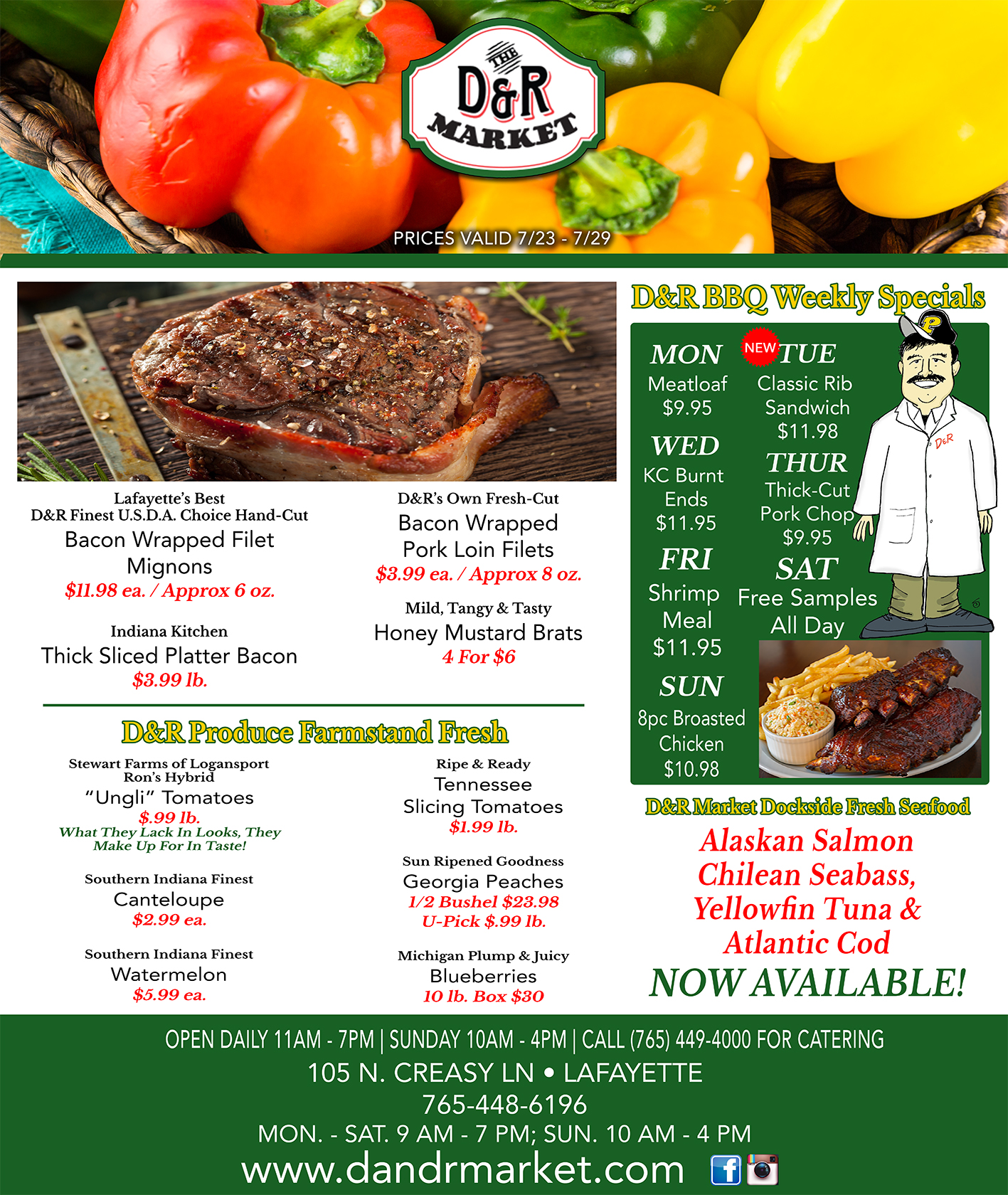 BBQ | Fresh Meats | Seafood | Deli | Catering | Gourmet Grocery | D&R ...