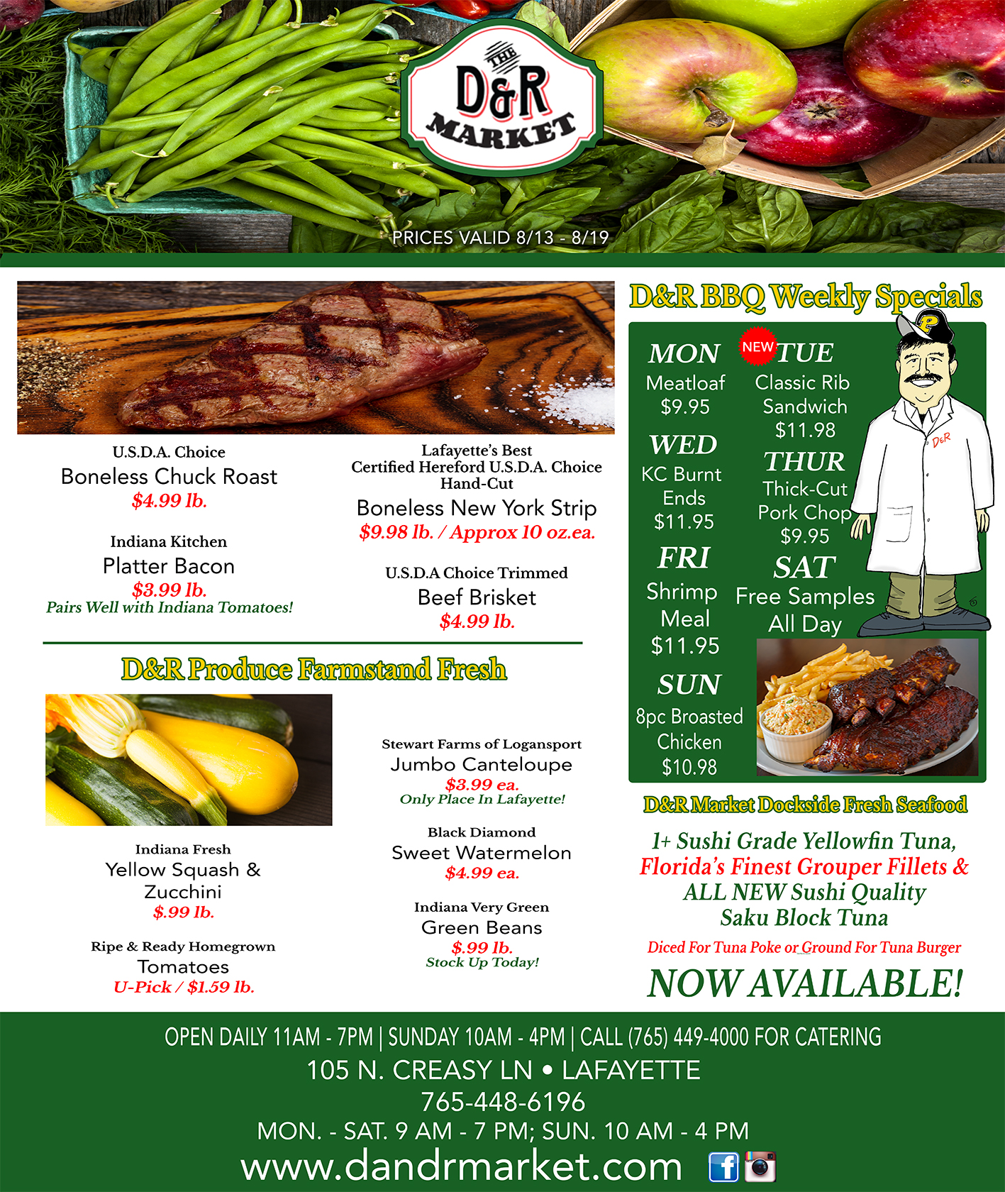 Weekly Specials | D&R Market