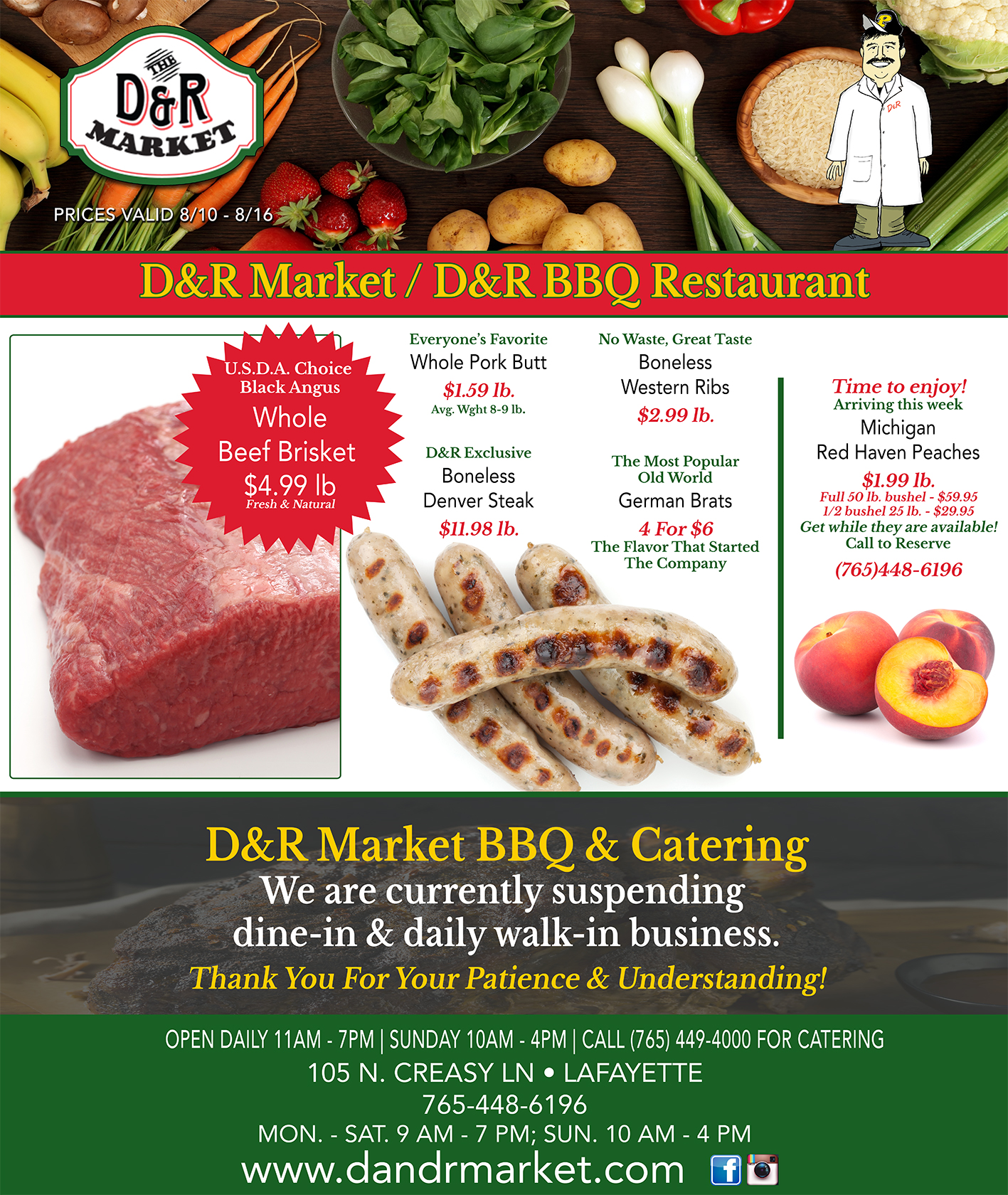 Weekly Specials | D&R Market