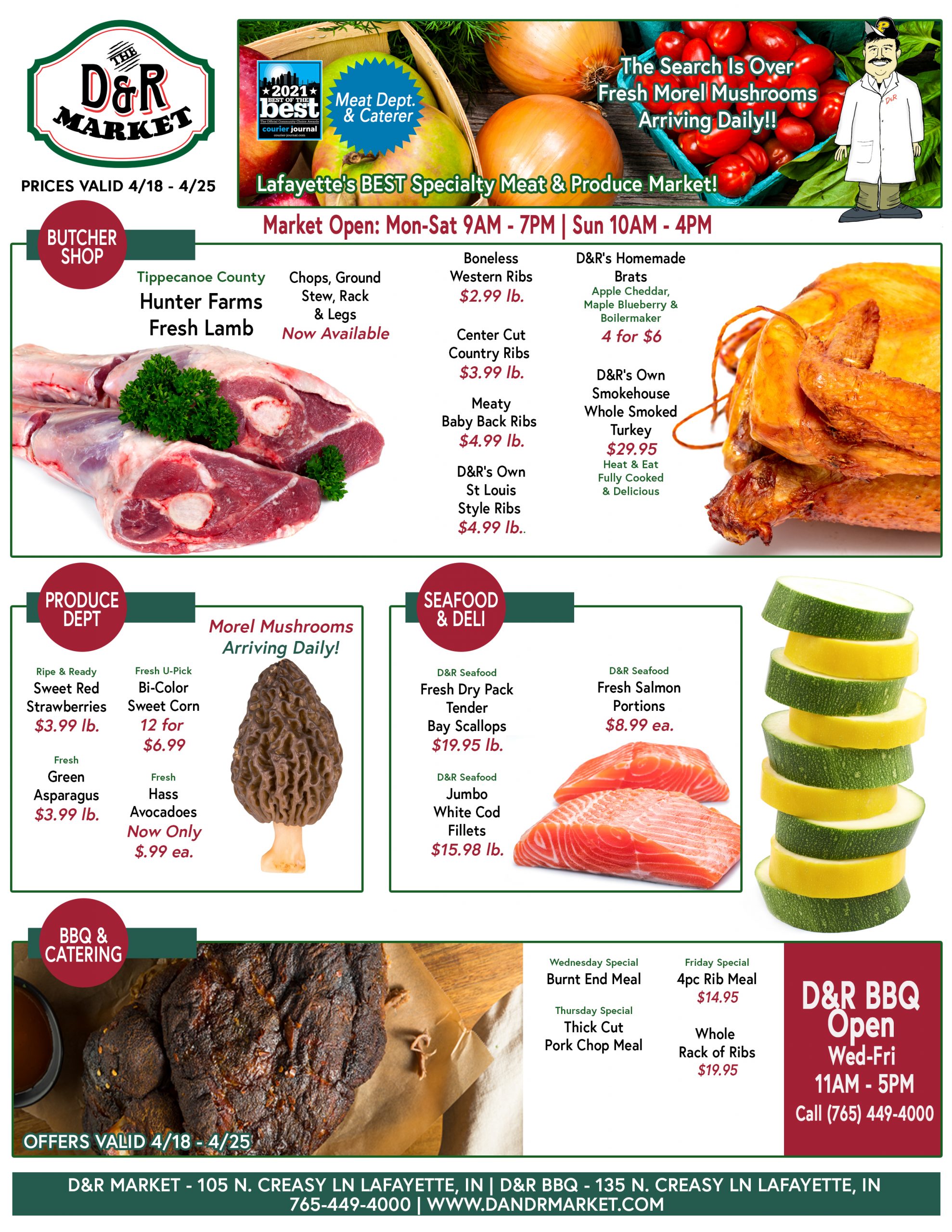 Contact Us | D&R Market